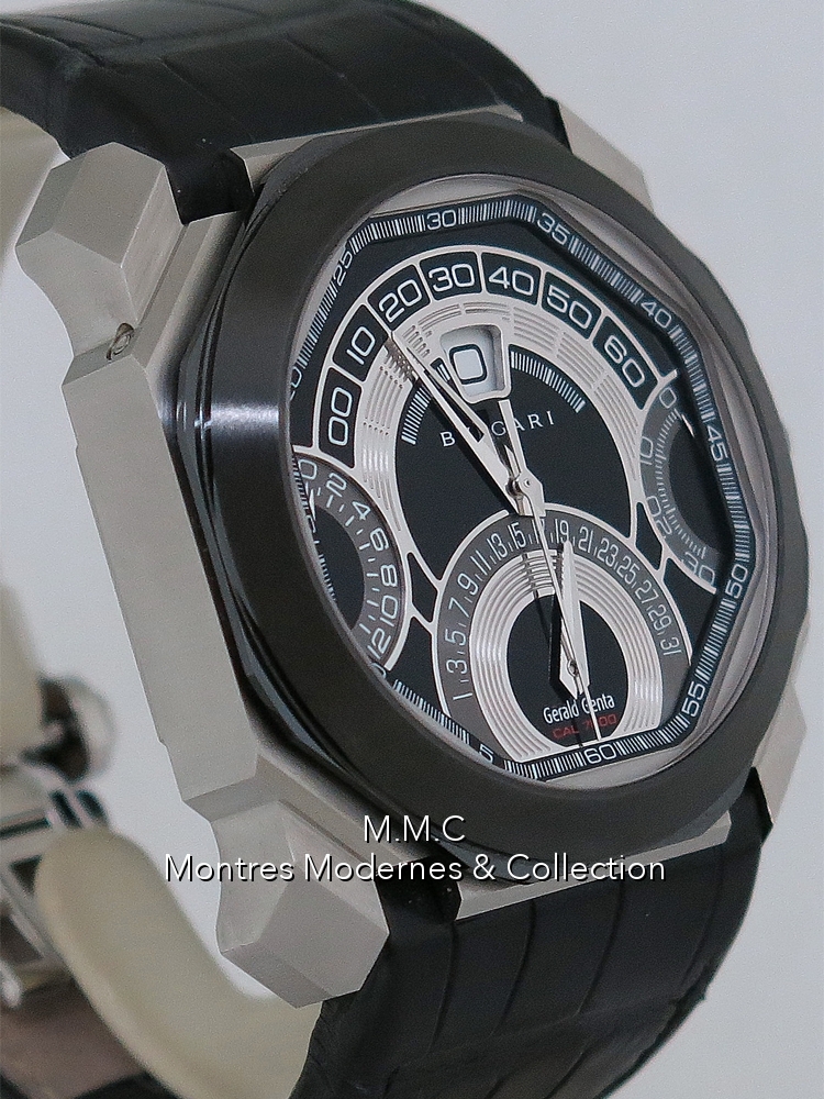 Bulgari Gérald Genta Octo Chronographe Quadri-Retro occasion MMC (Num 10967)