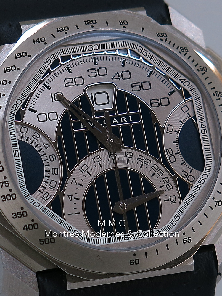 Bulgari Gérald Genta Octo Chronographe Quadri-Retro occasion MMC (Num 11228)