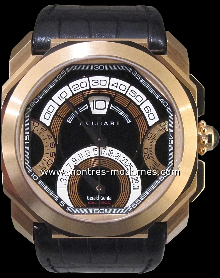 Bulgari Gérald Genta Octo Chronographe Quadri-Retro occasion MMC (Num 5351)