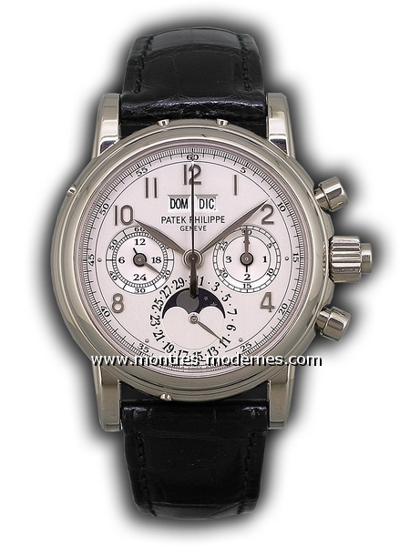 Patek Philippe Q.Perpétuel Chronographe à Rattrapante réf.5004G ...