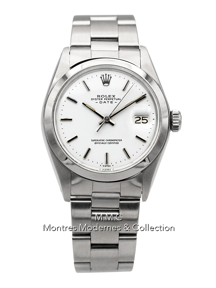 Rolex Date réf.1500 occasion MMC (Num 23144)