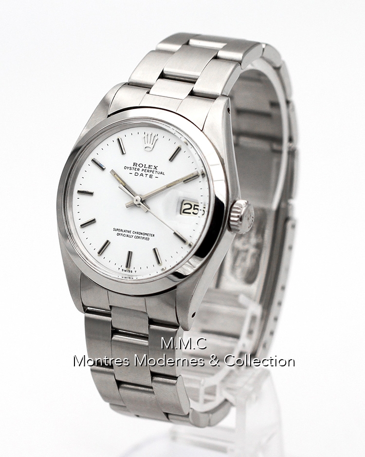 Rolex Date réf.1500 occasion MMC (Num 23144)